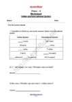 Indian and International Number System Worksheet for Class 4 - eLearnBuzz