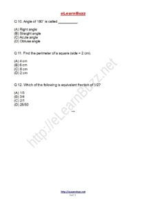 Math Worksheet for Class 5 Kids (Set-1) - eLearnBuzz